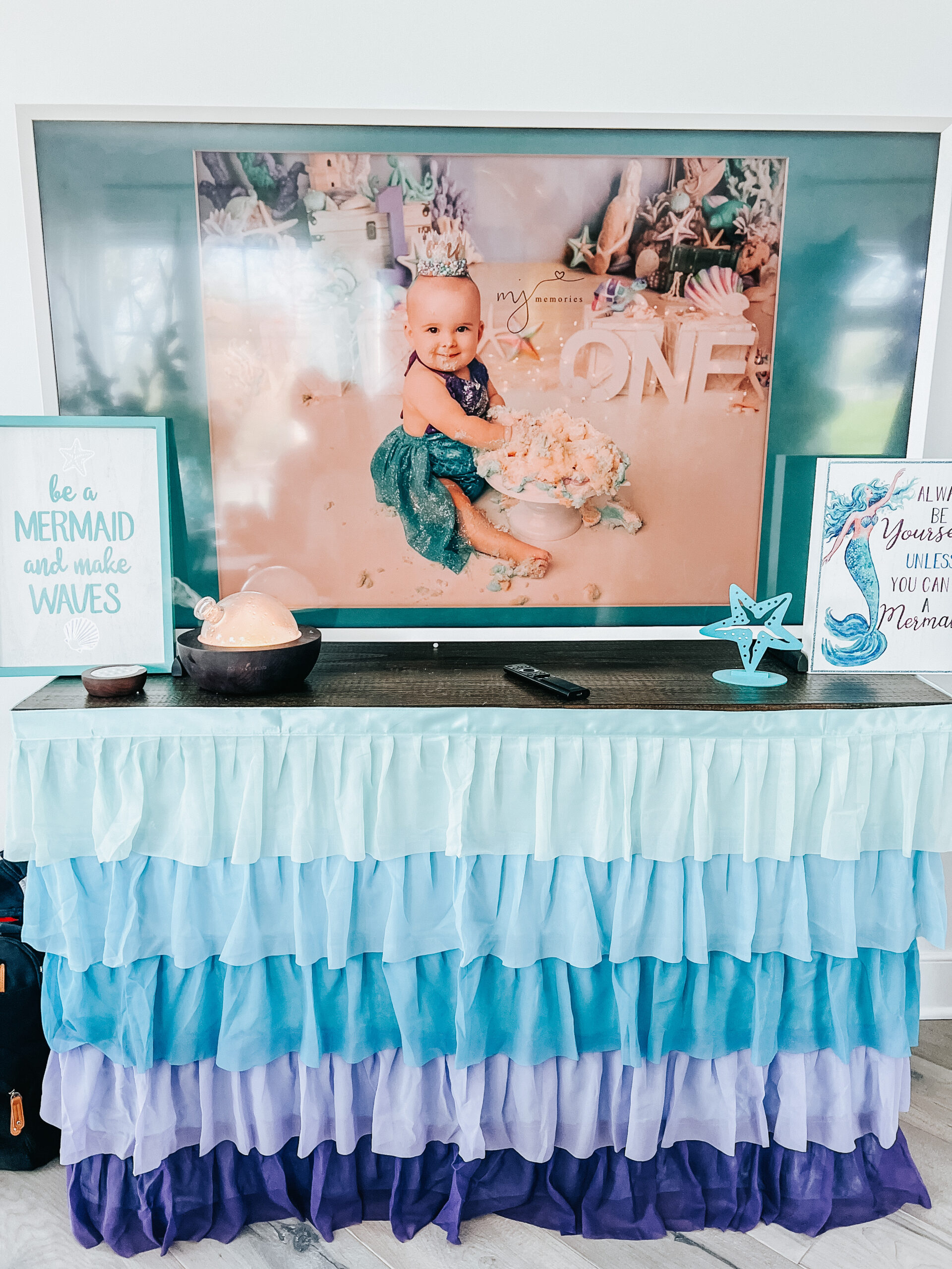 The sweetest first birthday girl theme: ONEder the Sea ...